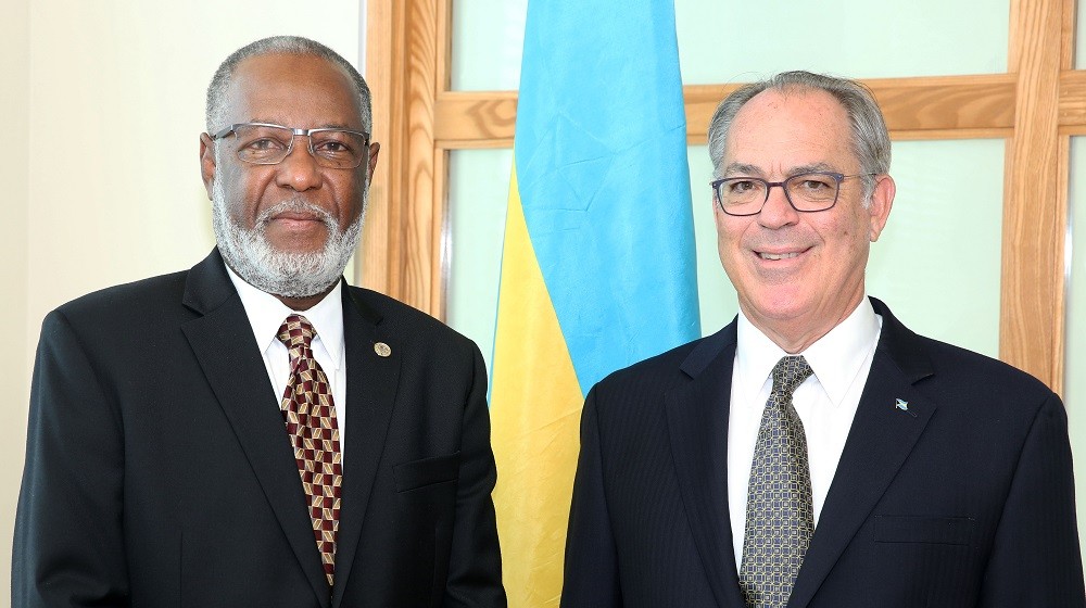 Haitian Ambassador Pays Courtesy Call on Minister Symonette – Magnetic ...