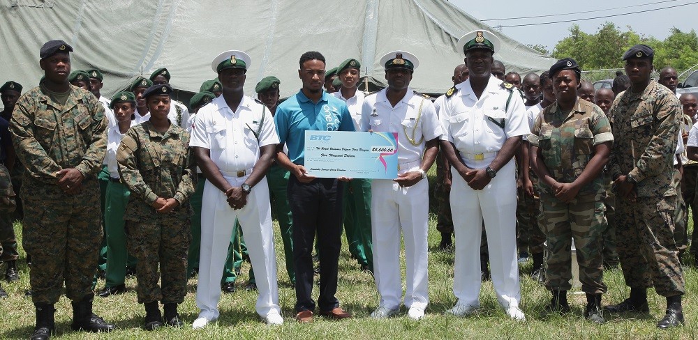 BTC Presents Cheque to RBDF Rangers – Magnetic Media