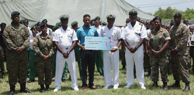 BTC Presents Cheque to RBDF Rangers – Magnetic Media