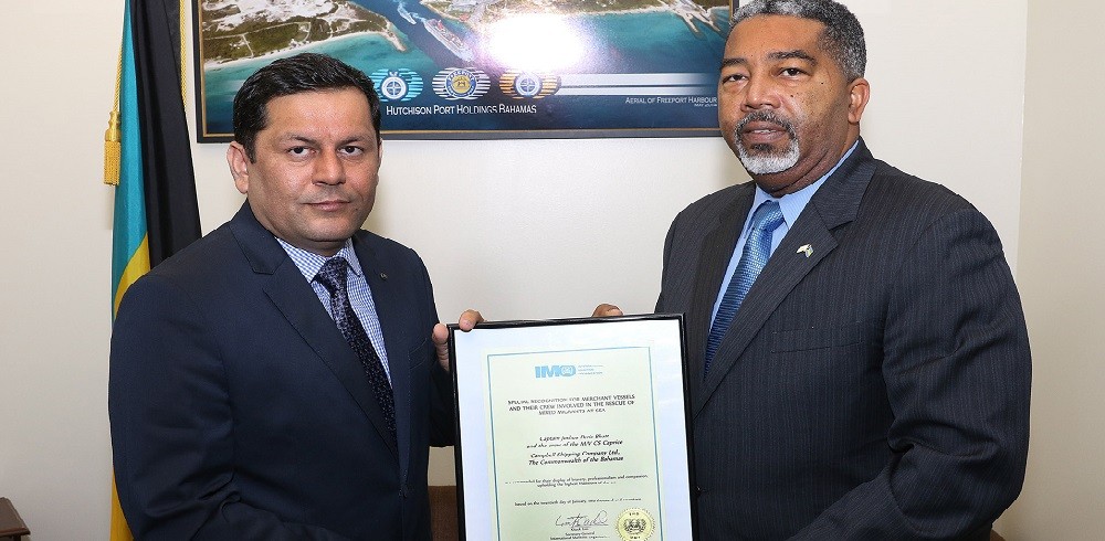 Campbell Shipping recognized by the International Maritime Organization ...