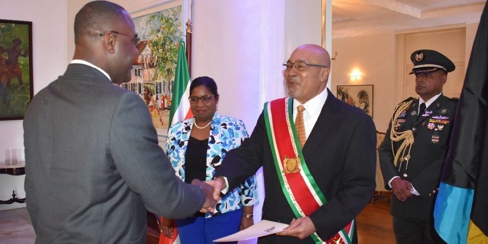 BAHAMAS: Ambassador Reuben Rahming, Presentation of Credentials ...