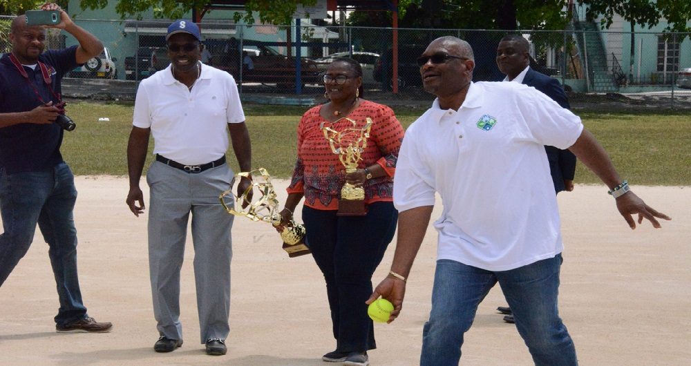 BAHAMAS: PM Kicks Off Old Timers’ Softball Season at Southern ...