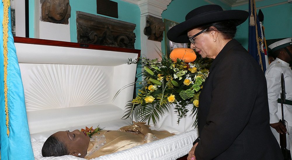 BAHAMAS: The Governor General Pays Her Respects to the Late Theresa ...
