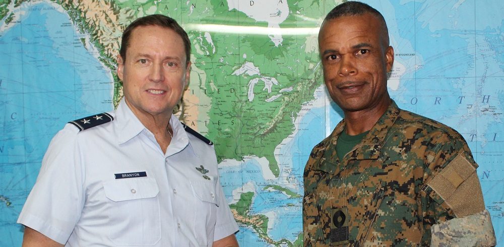 BAHAMAS: US Major General pays Courtesy Call on Commander Defence Force ...