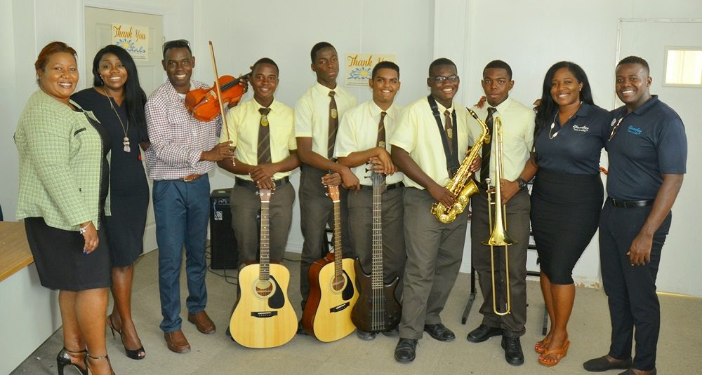 TCI: Sandals Foundation Donates Music Instruments – Magnetic Media