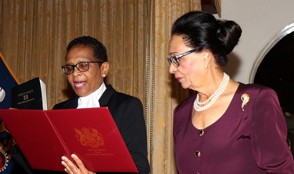 BAHAMAS: G. Diane Stewart Sworn In as Justice of the Supreme Court ...