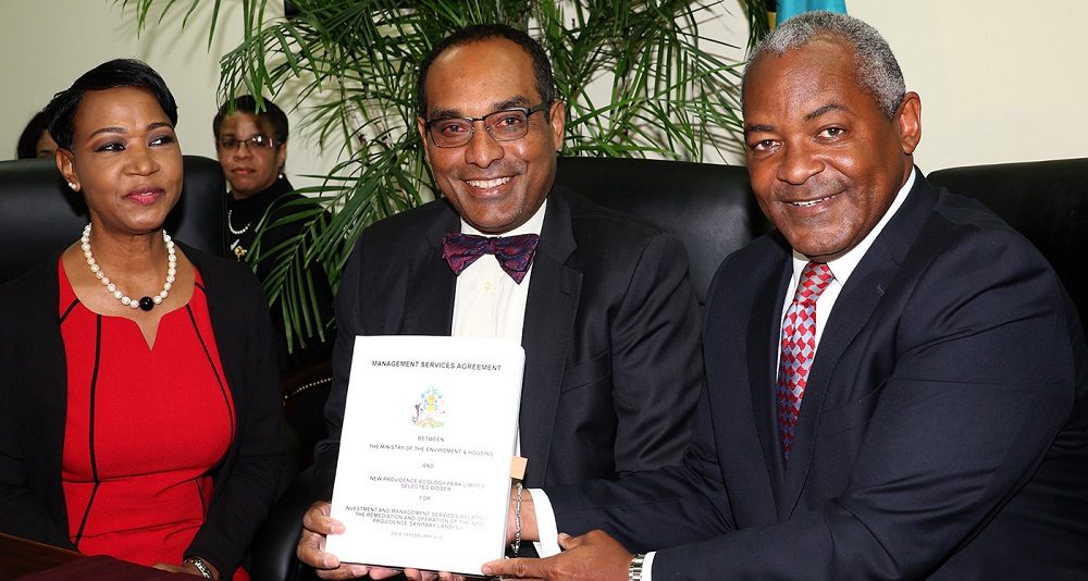 BAHAMAS: Agreement Signed for Redevelopment of New Providence Sanitary ...