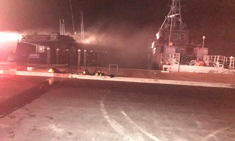 BAHAMAS: Fire Aboard Captured Craft﻿ – Magnetic Media