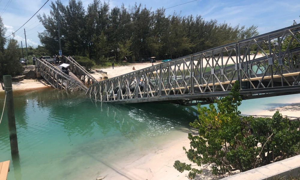 Bahamas: Roderick Newton bridge linking Spanish Wells and Russell ...