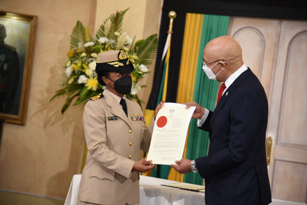 Instrument of Appointment for First Female Head of The JDF – Magnetic Media