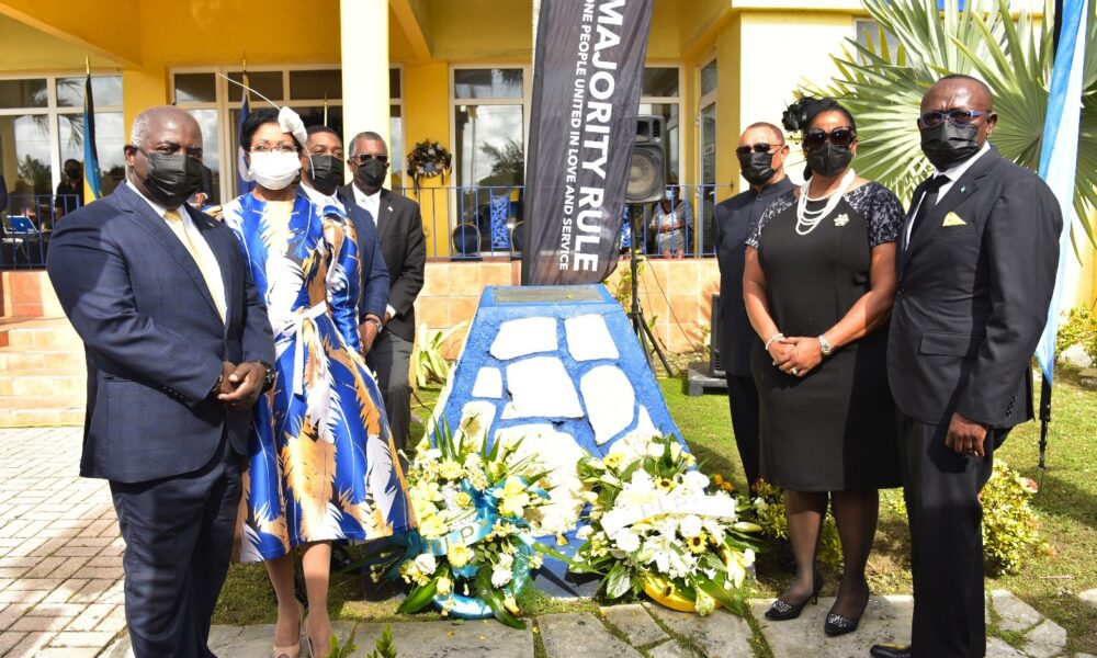 PM Davis’ Remarks at Wreath Laying Ceremony – Majority Rule Day 2022 ...