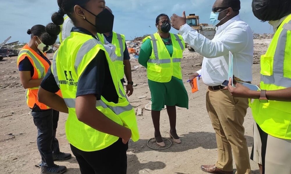 Dump set on fire; Controlled exercise explained by Chair of Solid Waste ...