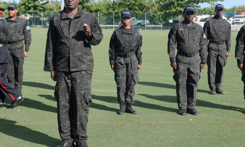 TCI Police Commissioner Botting thanks Bahamas contingent during ...
