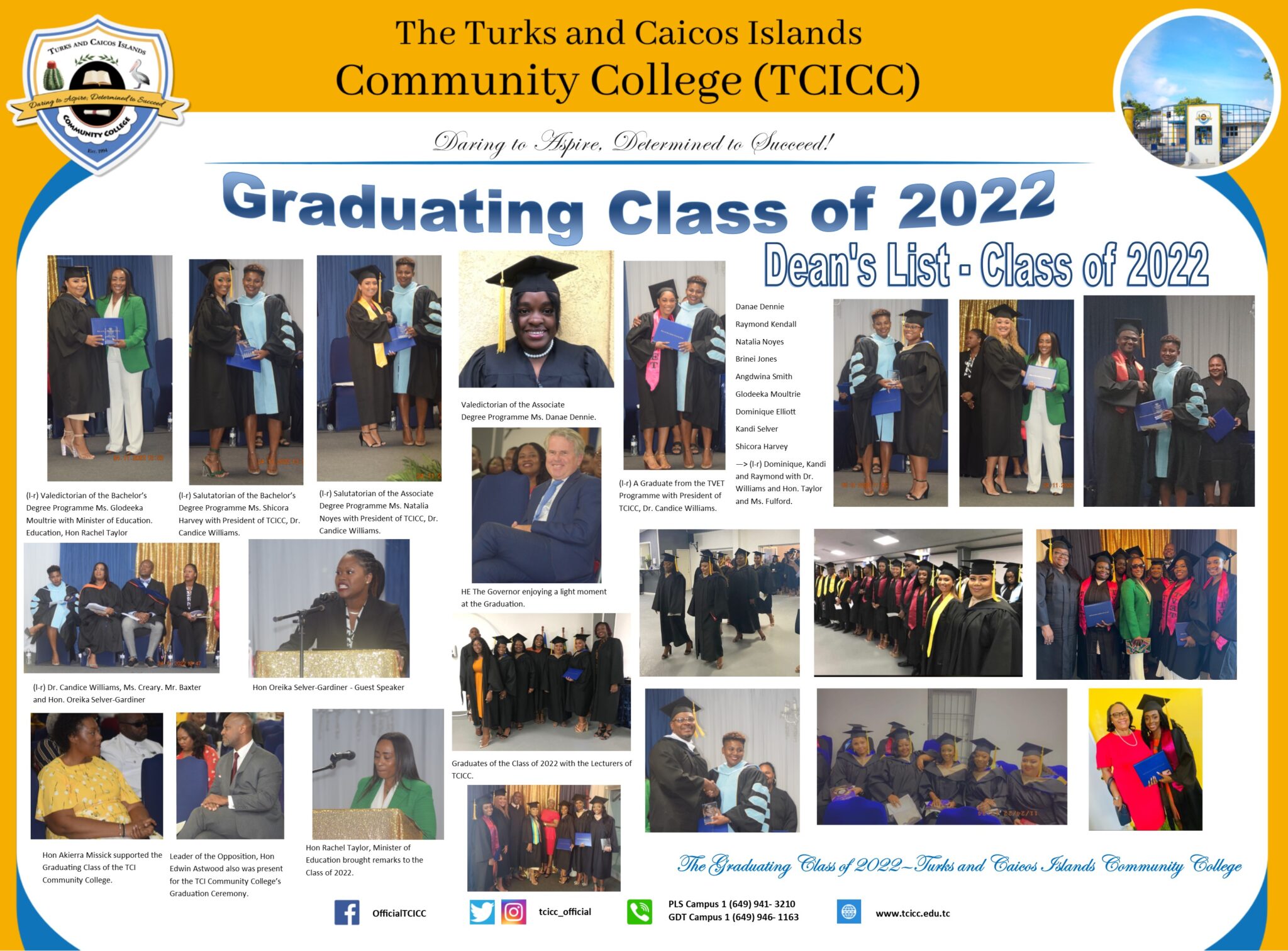 TCI Community College celebrates its 27th Annual Graduation Ceremony ...