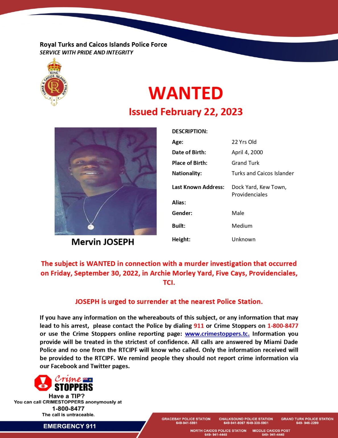 WANTED MAN Poster makes social media before the Police release it ...