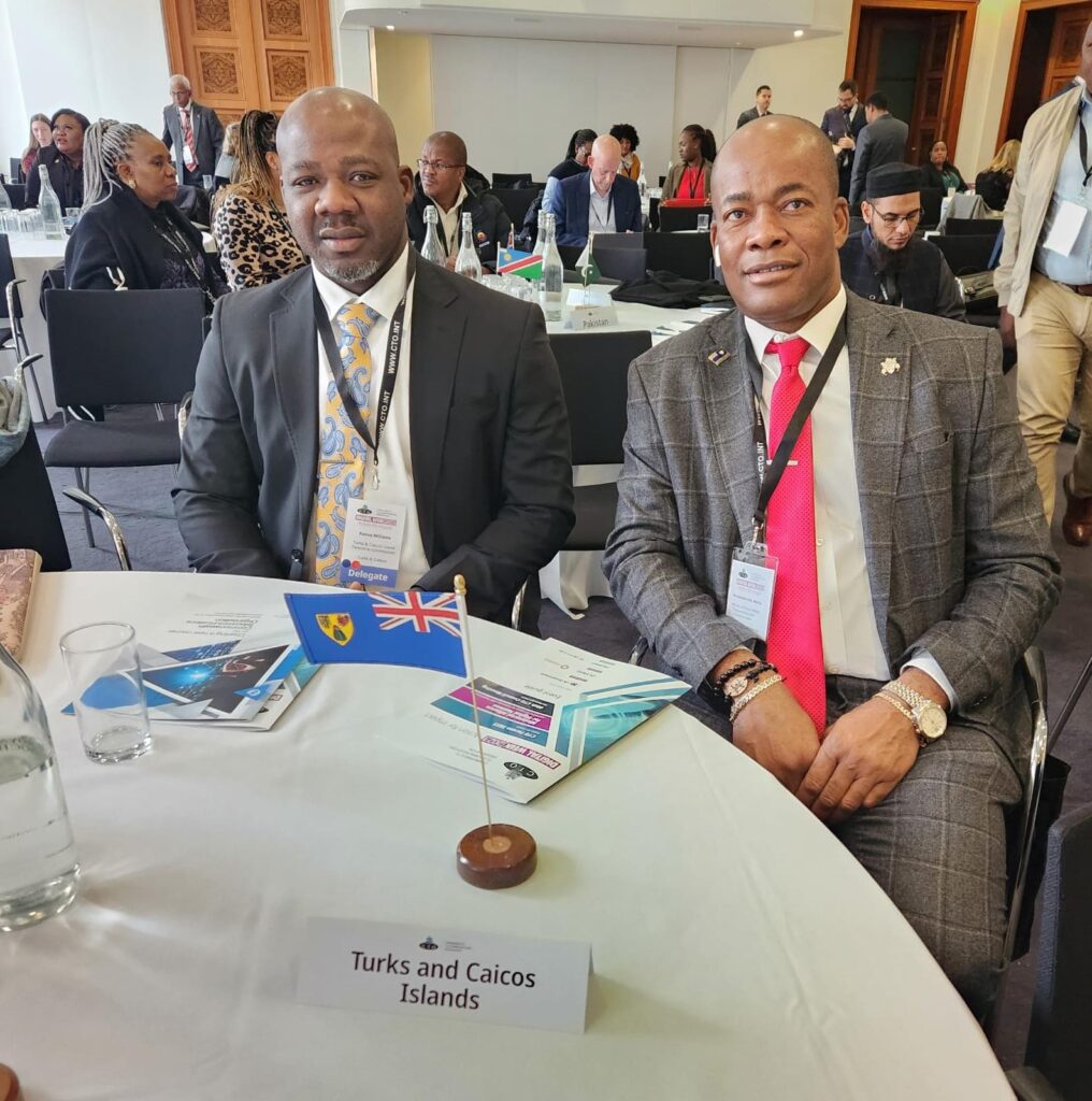 HON. OTIS MORRIS, MINISTER WITH RESPONSIBILITIES FOR TELECOMMUNICATIONS COMMISSION, ATTENDS ...