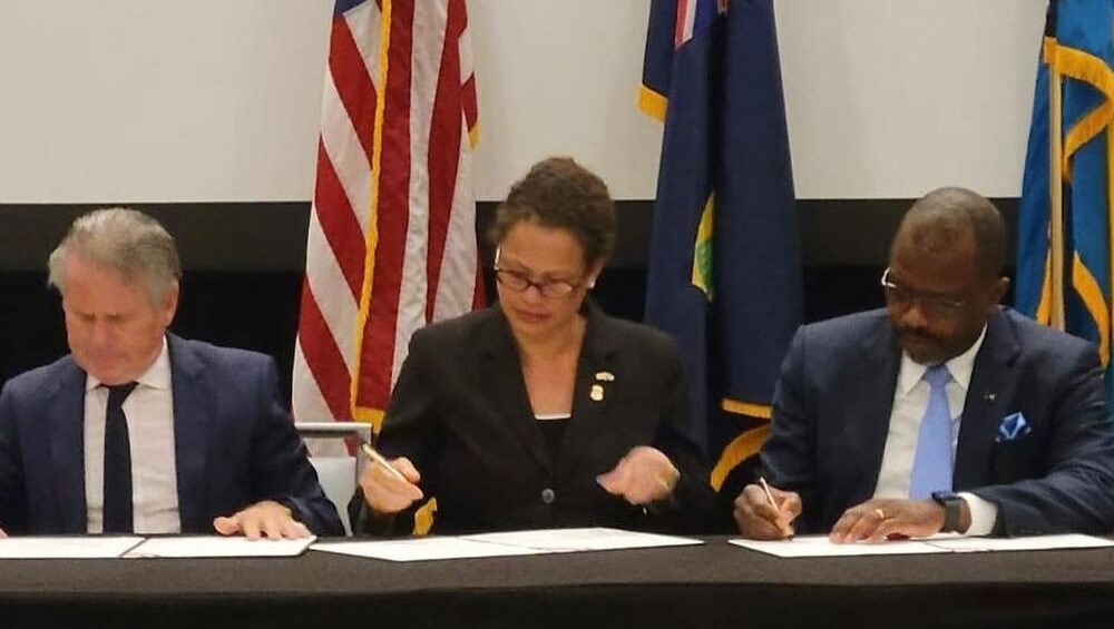 TCI New Governor, Current Governor and Minister deepen OPBAT Relations ...