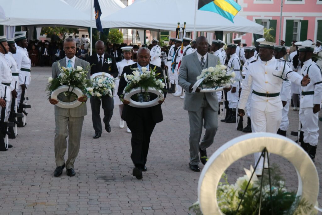 PM Davis Joins in Observance of the Anniversary of the Sinking of HMBS ...