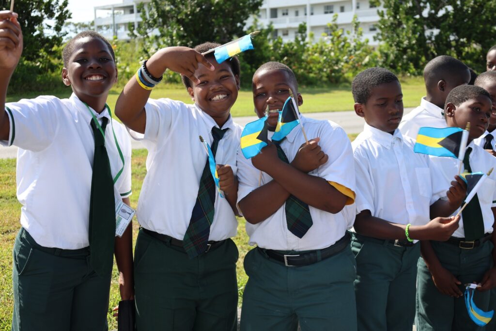 Grand Bahama students celebrate 50th anniversary of Independence with ...
