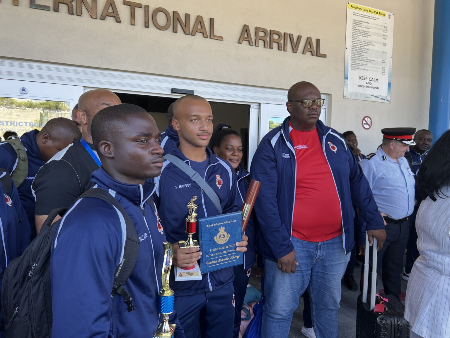 TCI Police Graduates Return Home After Four Month Training – Magnetic Media
