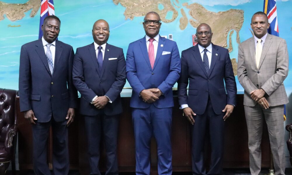 Premier Misick received a courtesy call from the Bahamas Leader of the ...