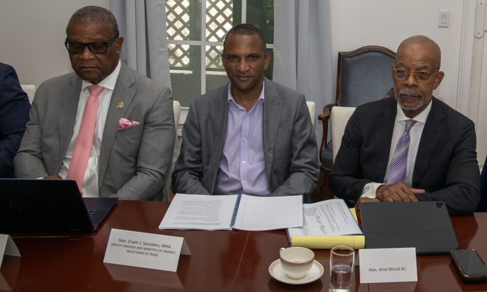 JOINT STATEMENT FROM THE PREMIER, HON. CHARLES WASHINGTON MISICK, THE ...