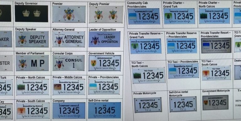 Collection of New License Plates – Magnetic Media