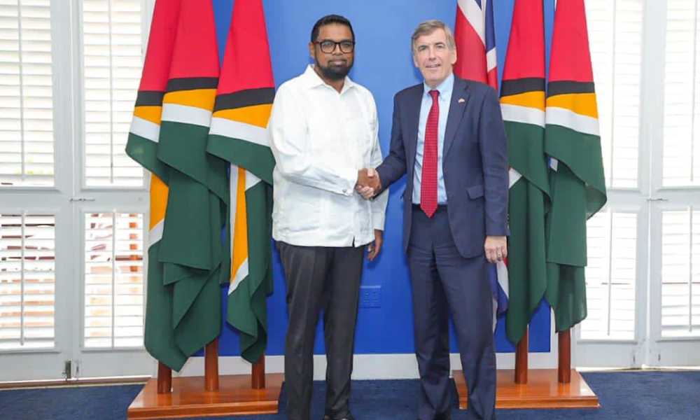 UK Minister for the Americas, David Rutley, visits Guyana amidst ...
