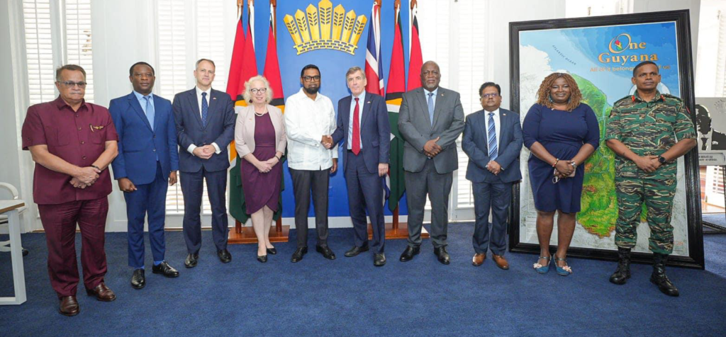 UK Minister for the Americas, David Rutley, visits Guyana amidst ...