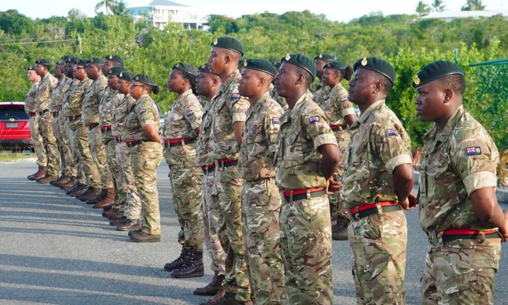 TCI Regiment welcomes 16 New Recruits, Governor and Premier at Passing ...