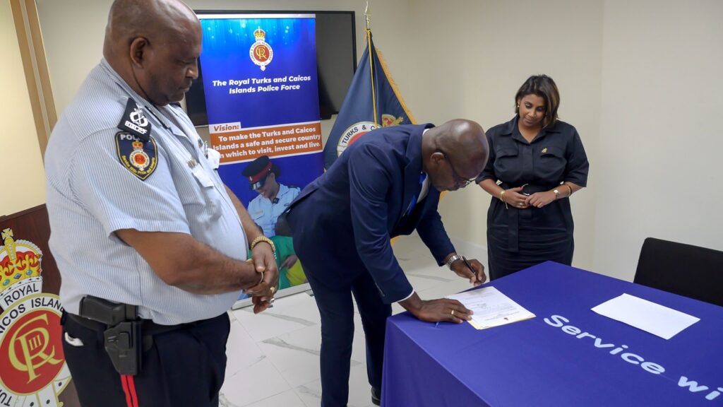 Turks & Caicos Police Force New DCP Sworn In – Magnetic Media