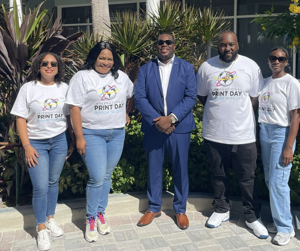 Honourable Knowles Celebrates International Print Day with CGIS Team ...