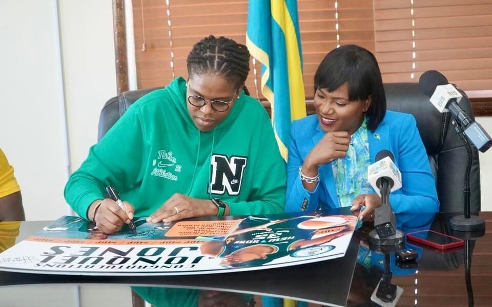 Grand Welcome for JONQUEL Jones Bahamian WNBA Champion & MVP – Magnetic ...