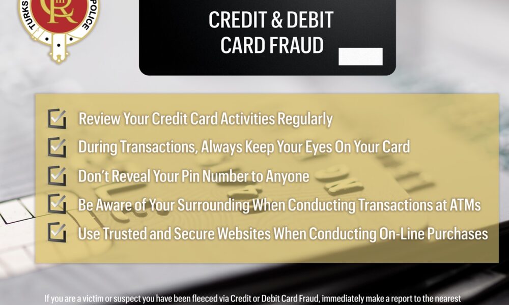 TCI Police Warning: Protect Yourself Against Bank Fraud – Magnetic Media