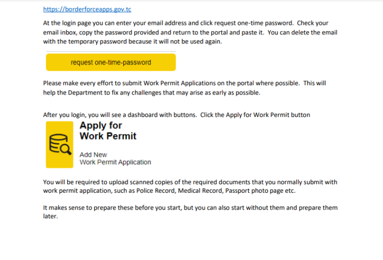 Employment Services Department Introduces Online Work Permit Portal ...