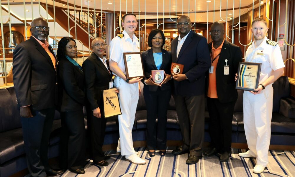 MS Queen Victoria Makes Historic Inaugural Voyage to Grand Bahama ...