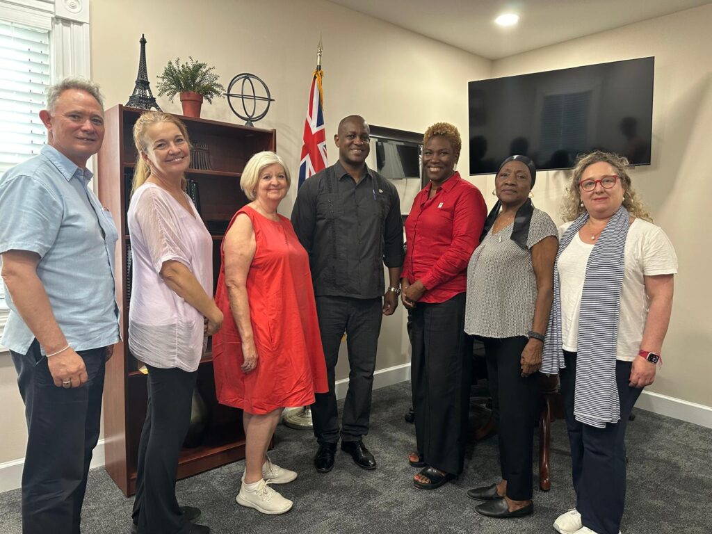 British Red Cross Leaders Visit TCI – Magnetic Media