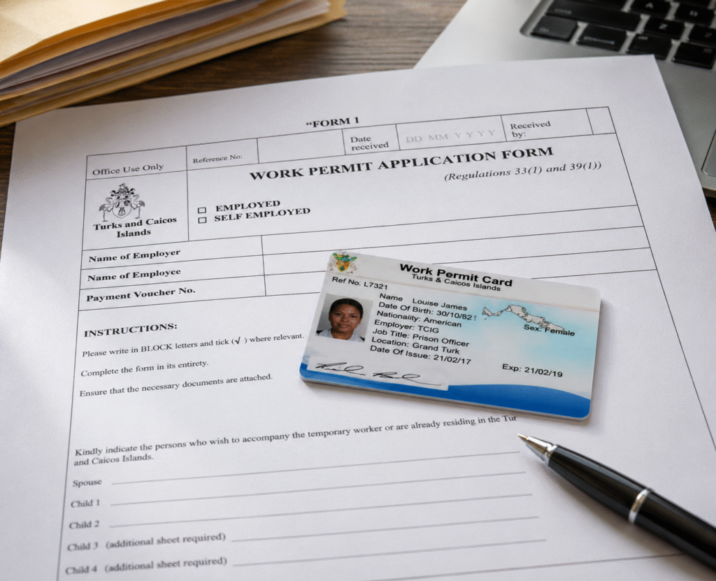 Paper Work Permit Applications End July 1 as TCI Goes Fully Digital ...